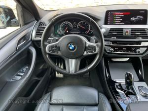 Black BMW X4 2019 in Tallinn, with an engine capacity of 3.00 L and mileage of 199 thousand km for 25990 €, photo 9 on AUTOMOTO.COM.LV