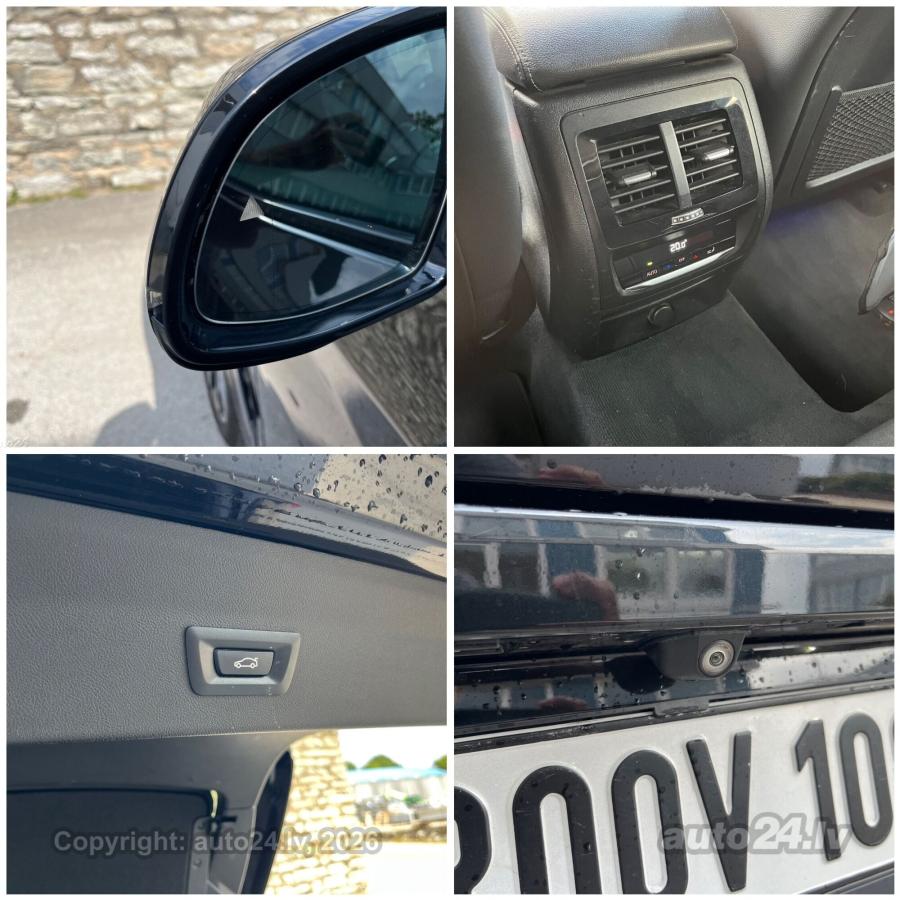 Black BMW X4 2019 in Tallinn, with an engine capacity of 3.00 L and mileage of 199 thousand km for 25990 €, photo 13 on AUTOMOTO.COM.LV