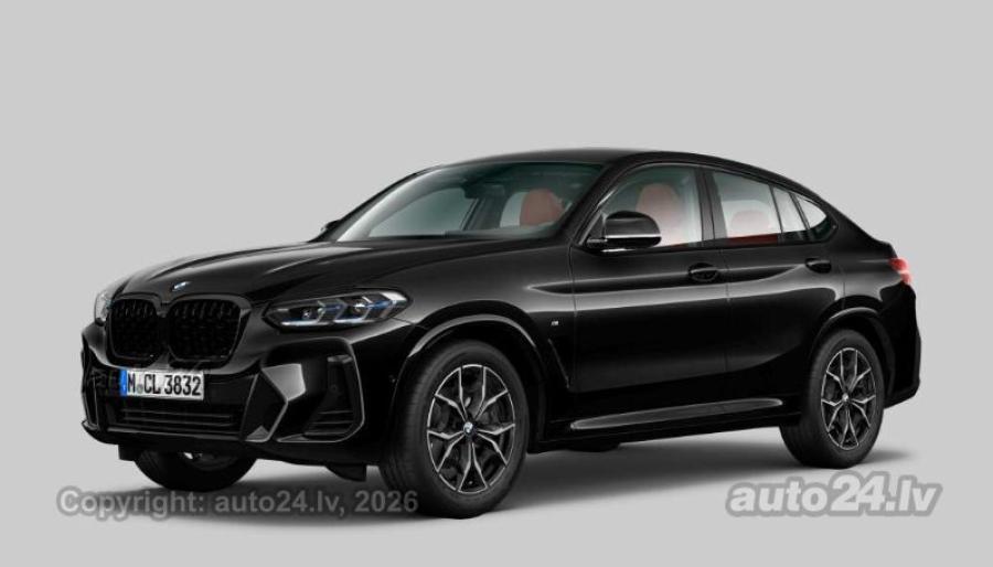 Melns BMW X4 2022 Tallina, ar dzinēja tilpumu 2.00 L un nobraukumu 63 tūkst. km par 49900 €, foto 1 vietnē AUTOMOTO.COM.LV