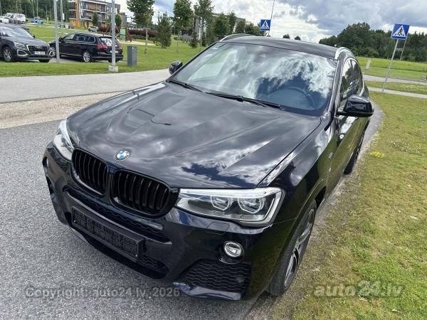 Black BMW X4 2015 in Tallinn, with an engine capacity of 3.00 L and mileage of 190 thousand km for 18880 €, photo 2 on AUTOMOTO.COM.LV