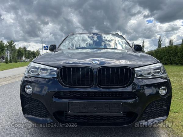 Black BMW X4 2015 in Tallinn, with an engine capacity of 3.00 L and mileage of 190 thousand km for 18880 €, photo 7 on AUTOMOTO.COM.LV