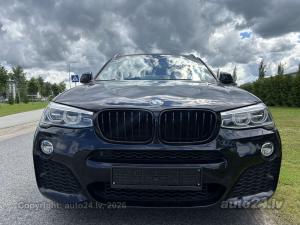 Black BMW X4 2015 in Tallinn, with an engine capacity of 3.00 L and mileage of 190 thousand km for 18880 €, photo 8 on AUTOMOTO.COM.LV