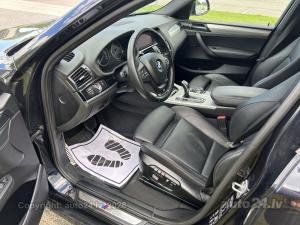Black BMW X4 2015 in Tallinn, with an engine capacity of 3.00 L and mileage of 190 thousand km for 18880 €, photo 9 on AUTOMOTO.COM.LV