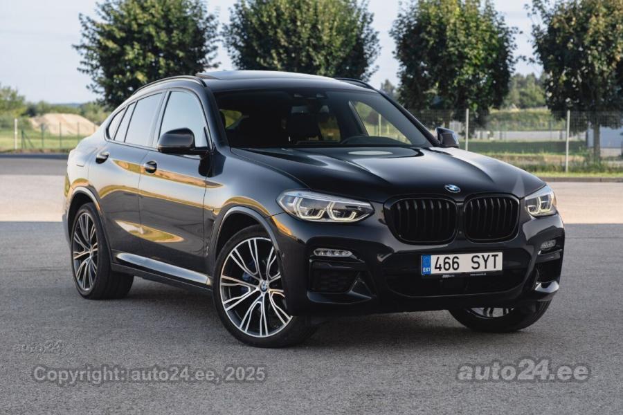 Black BMW X4 2019 in Tartu, with an engine capacity of 3.00 L and mileage of 138 thousand km for 40900 €, photo 1 on AUTOMOTO.COM.LV