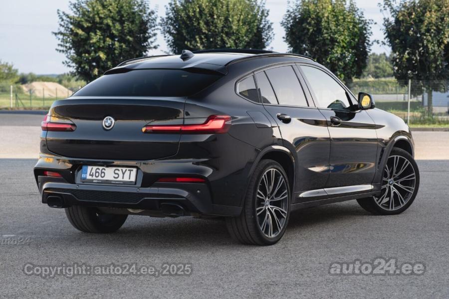 Black BMW X4 2019 in Tartu, with an engine capacity of 3.00 L and mileage of 138 thousand km for 40900 €, photo 6 on AUTOMOTO.COM.LV