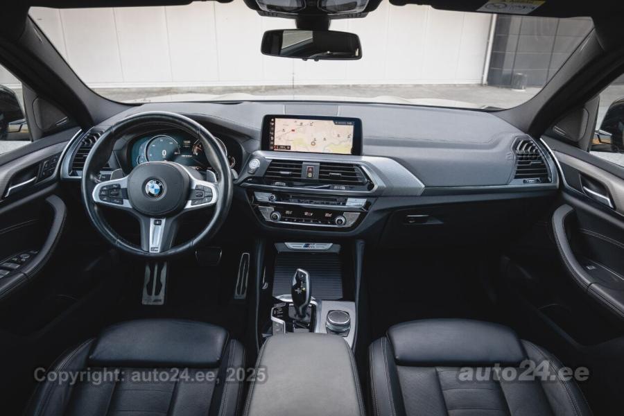 Black BMW X4 2019 in Tartu, with an engine capacity of 3.00 L and mileage of 138 thousand km for 40900 €, photo 9 on AUTOMOTO.COM.LV