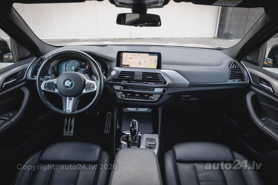 Black BMW X4 2019 in Tartu, with an engine capacity of 3.00 L and mileage of 150 thousand km for 37900 €, photo 11 on AUTOMOTO.COM.LV