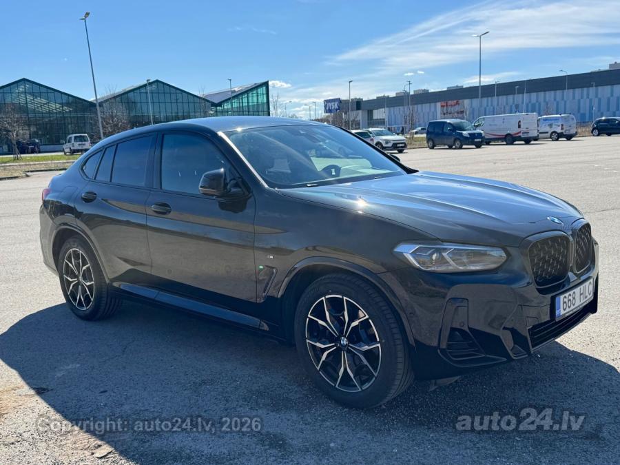 Черный БМВ Х4 2022 в Таллин, объемом двигателя 2.00 л и пробегом 61 тыс. км за 48000 €, фото 4 на AUTOMOTO.COM.LV
