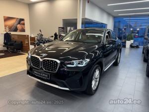 Black BMW X4 2025 in Tartu, with an engine capacity of 2.00 L and mileage of 1 thousand km for 53480 €, photo  on AUTOMOTO.COM.LV