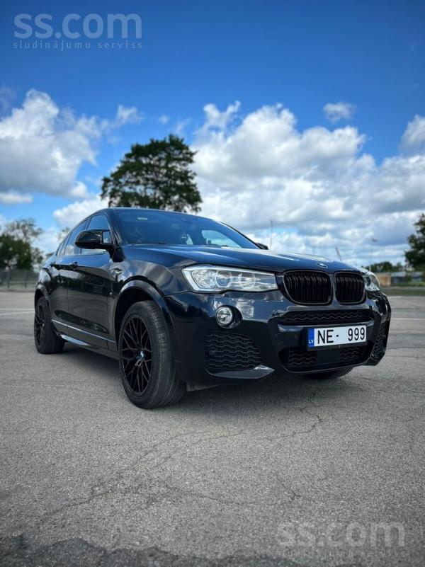 Blue BMW X4 2015 in Jelgava, with an engine capacity of 3.00 L and mileage of 239 thousand km for 19999 €, photo 1 on AUTOMOTO.COM.LV