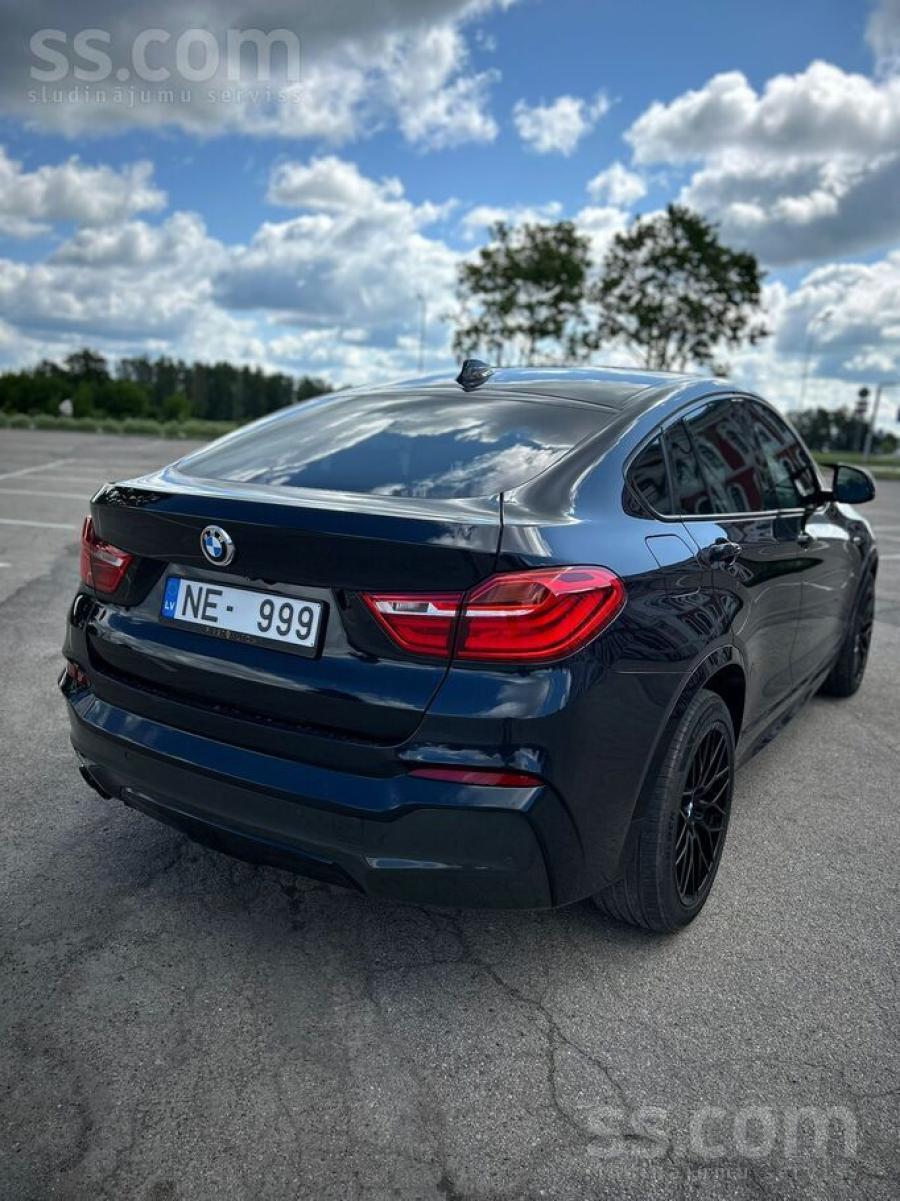 Blue BMW X4 2015 in Jelgava, with an engine capacity of 3.00 L and mileage of 239 thousand km for 19999 €, photo 5 on AUTOMOTO.COM.LV