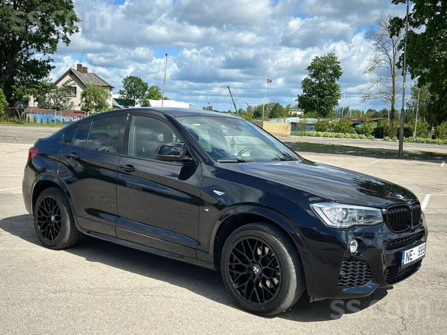 Blue BMW X4 2015 in Jelgava, with an engine capacity of 3.00 L and mileage of 239 thousand km for 19999 €, photo 8 on AUTOMOTO.COM.LV