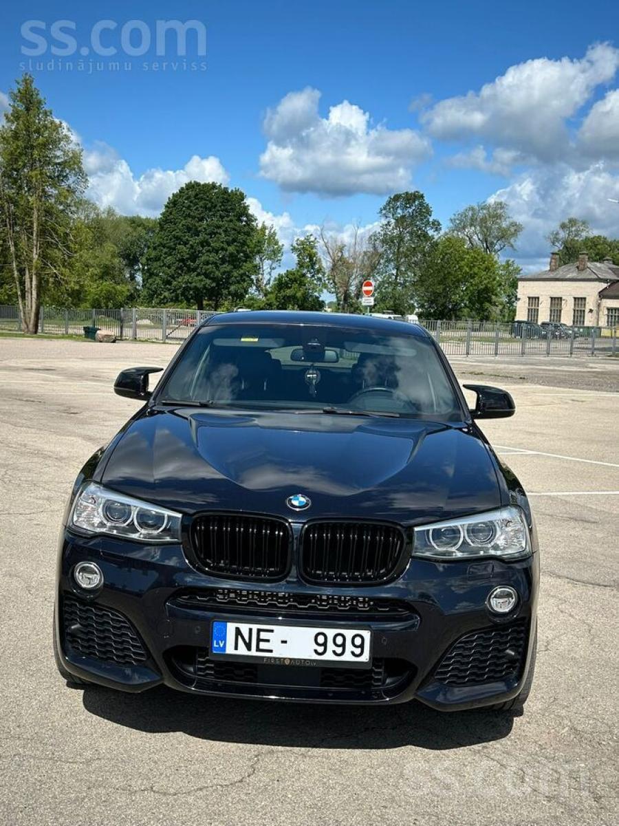 Blue BMW X4 2015 in Jelgava, with an engine capacity of 3.00 L and mileage of 239 thousand km for 19999 €, photo 10 on AUTOMOTO.COM.LV