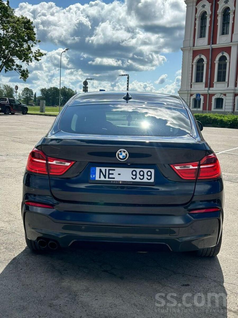 Blue BMW X4 2015 in Jelgava, with an engine capacity of 3.00 L and mileage of 239 thousand km for 19999 €, photo 11 on AUTOMOTO.COM.LV