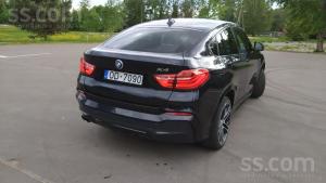 Blue BMW X4 2015 in Riga, with an engine capacity of 3.00 L and mileage of 245 thousand km for 18250 €, photo 9 on AUTOMOTO.COM.LV