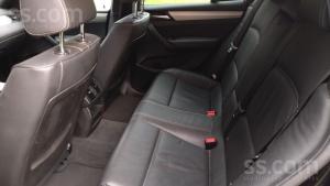 Blue BMW X4 2015 in Riga, with an engine capacity of 3.00 L and mileage of 245 thousand km for 18250 €, photo 12 on AUTOMOTO.COM.LV
