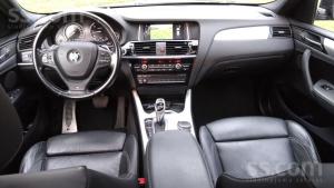 Blue BMW X4 2015 in Riga, with an engine capacity of 3.00 L and mileage of 245 thousand km for 18250 €, photo 13 on AUTOMOTO.COM.LV