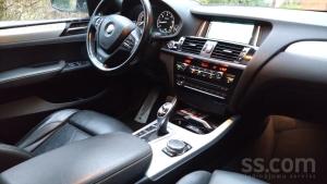 Blue BMW X4 2015 in Riga, with an engine capacity of 3.00 L and mileage of 245 thousand km for 18250 €, photo 15 on AUTOMOTO.COM.LV