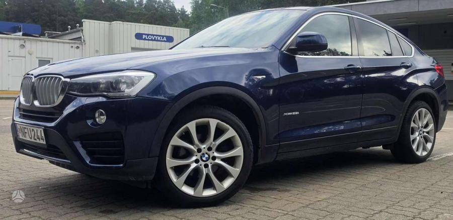 Zils BMW X4 2015 Viļņa, ar dzinēja tilpumu 2.00 L un nobraukumu 243 tūkst. km par 13900 €, foto 3 vietnē AUTOMOTO.COM.LV