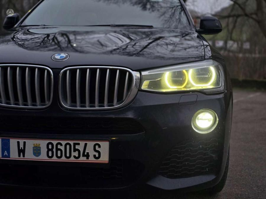 Zils BMW X4 2016 Viļņa, ar dzinēja tilpumu 2.99 L un nobraukumu 308 tūkst. km par 16400 €, foto 13 vietnē AUTOMOTO.COM.LV