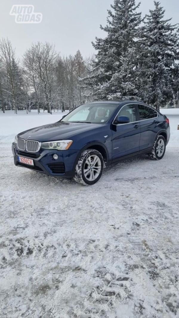 Blue BMW X4 2016 in Panevezys, with an engine capacity of 2.00 L and mileage of 170 thousand km for 14400 €, photo 1 on AUTOMOTO.COM.LV