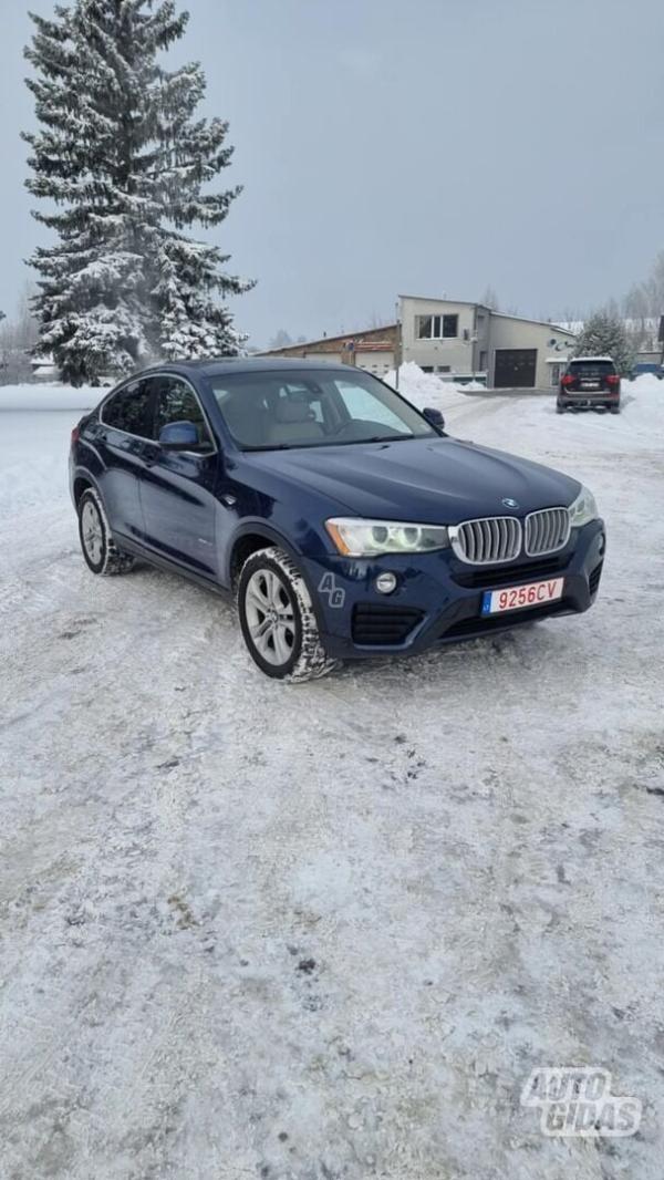 Blue BMW X4 2016 in Panevezys, with an engine capacity of 2.00 L and mileage of 170 thousand km for 14400 €, photo 2 on AUTOMOTO.COM.LV