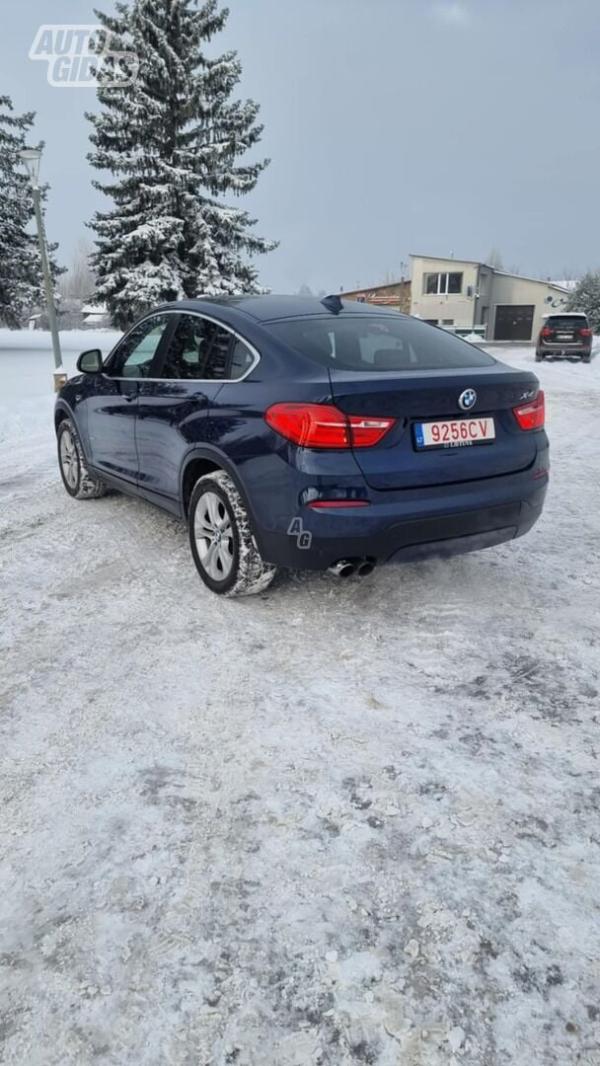 Blue BMW X4 2016 in Panevezys, with an engine capacity of 2.00 L and mileage of 170 thousand km for 14400 €, photo 4 on AUTOMOTO.COM.LV