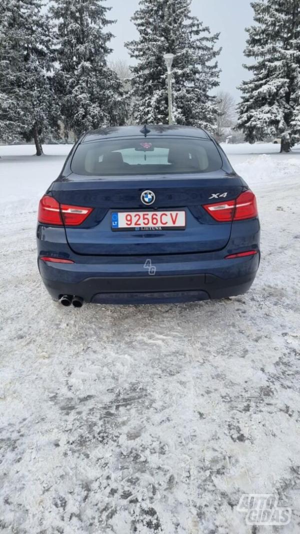 Blue BMW X4 2016 in Panevezys, with an engine capacity of 2.00 L and mileage of 170 thousand km for 14400 €, photo 5 on AUTOMOTO.COM.LV