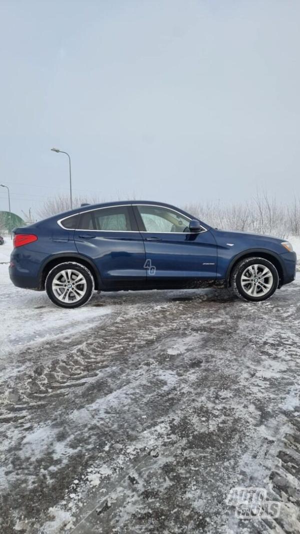 Blue BMW X4 2016 in Panevezys, with an engine capacity of 2.00 L and mileage of 170 thousand km for 14400 €, photo 6 on AUTOMOTO.COM.LV