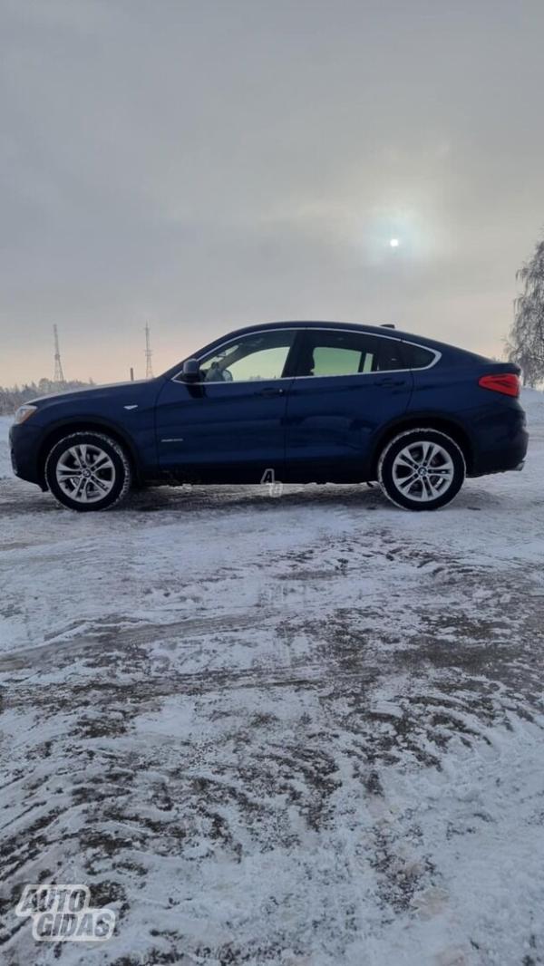 Blue BMW X4 2016 in Panevezys, with an engine capacity of 2.00 L and mileage of 170 thousand km for 14400 €, photo 7 on AUTOMOTO.COM.LV