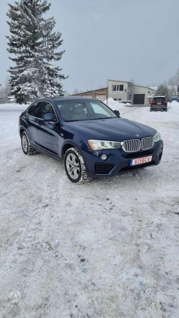 Zils BMW X4 2016 Panevēža, ar dzinēja tilpumu 2.00 L un nobraukumu 170 tūkst. km par 13800 €, foto 3 vietnē AUTOMOTO.COM.LV