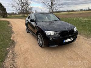 Zils BMW X4 2016 Rīga, ar dzinēja tilpumu 2.00 L un nobraukumu 243 tūkst. km par 17250 €, foto  vietnē AUTOMOTO.COM.LV