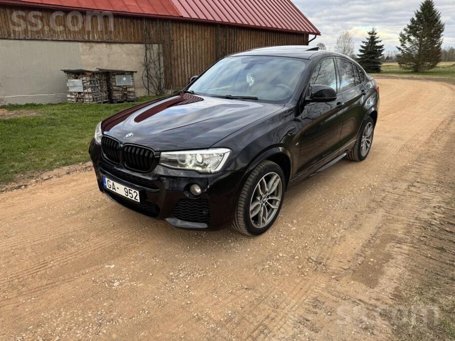 Zils BMW X4 2016 Rīga, ar dzinēja tilpumu 2.00 L un nobraukumu 243 tūkst. km par 17250 €, foto 4 vietnē AUTOMOTO.COM.LV