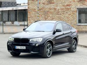 Blue BMW X4 2016 in Riga, with an engine capacity of 3.00 L and mileage of 0 thousand km for 16500 €, photo  on AUTOMOTO.COM.LV