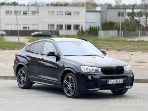 Синий БМВ Х4 2016 в Рига, объемом двигателя 3.00 л и пробегом 0 тыс. км за 16500 €, фото 3 на AUTOMOTO.COM.LV