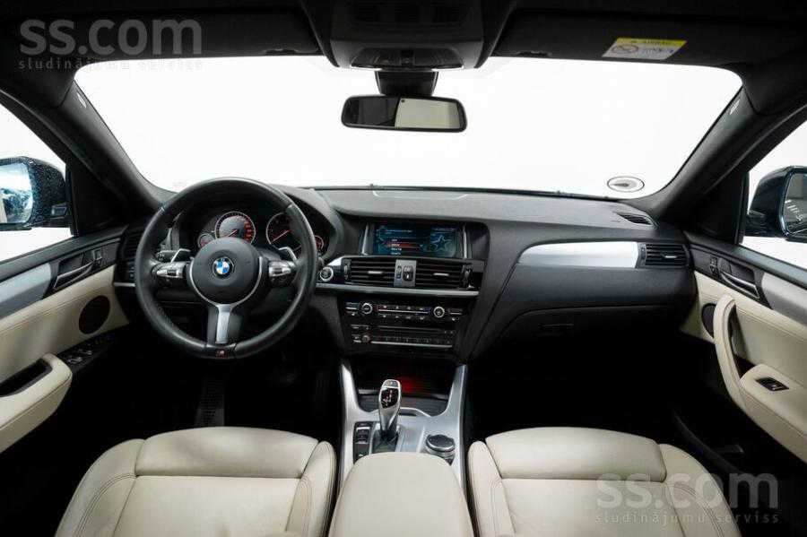 Zils BMW X4 2016 Rīga, ar dzinēja tilpumu 3.00 L un nobraukumu 240 tūkst. km par 19500 €, foto 5 vietnē AUTOMOTO.COM.LV