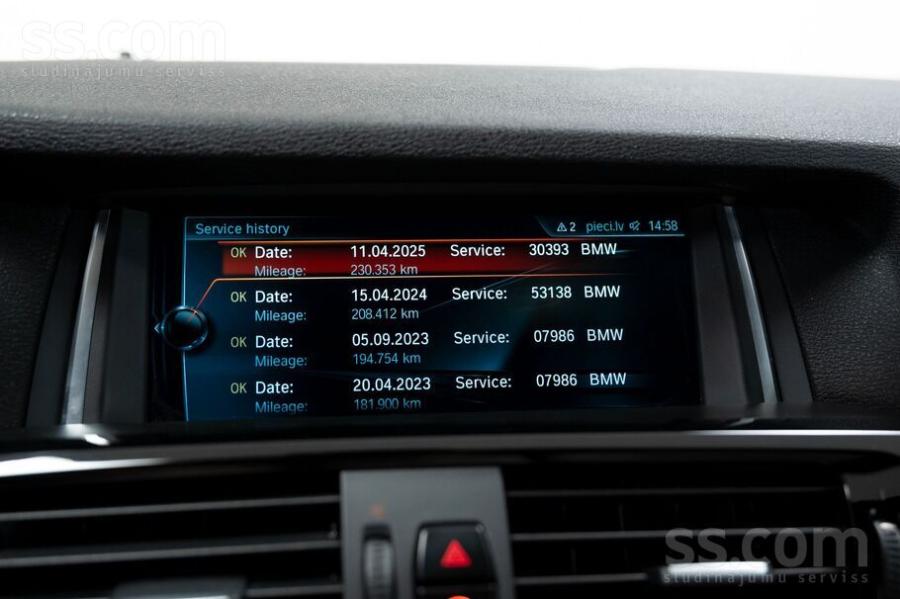 Zils BMW X4 2016 Rīga, ar dzinēja tilpumu 3.00 L un nobraukumu 240 tūkst. km par 19500 €, foto 29 vietnē AUTOMOTO.COM.LV