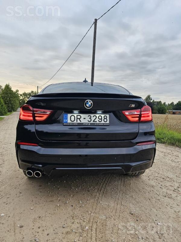 Blue BMW X4 2016 in Jelgava, with an engine capacity of 3.00 L and mileage of 229 thousand km for 16800 €, photo 6 on AUTOMOTO.COM.LV