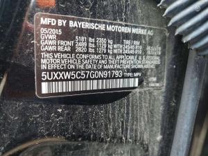 Синий БМВ Х4 2016 в Вильнюс, объемом двигателя 2.98 л и пробегом 184 тыс. км за 8050 €, фото 14 на AUTOMOTO.COM.LV