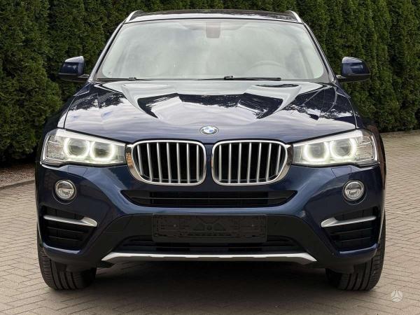 Blue BMW X4 2017 in Jonava, with an engine capacity of 2.00 L and mileage of 206 thousand km for 16250 €, photo 4 on AUTOMOTO.COM.LV