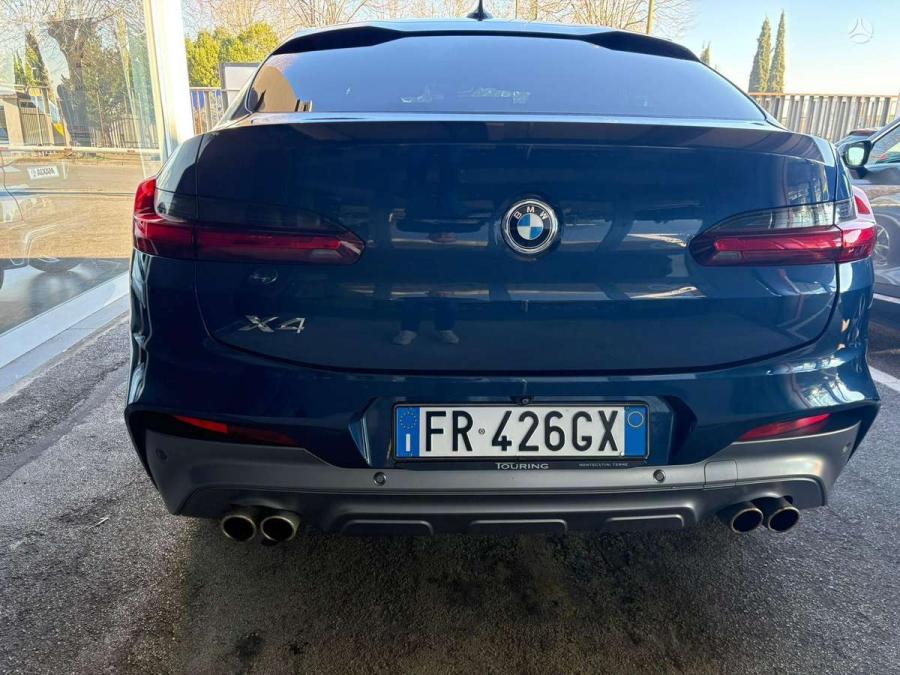 Blue BMW X4 2018 in Vilnius, with an engine capacity of 2.00 L and mileage of 257 thousand km for 25500 €, photo 3 on AUTOMOTO.COM.LV