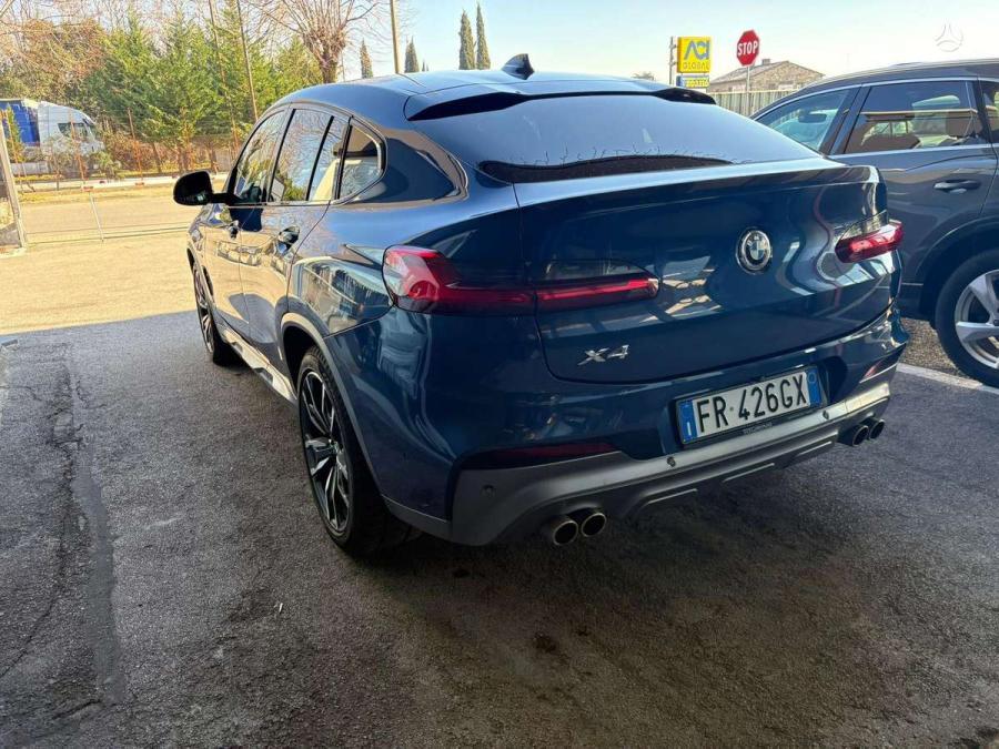Blue BMW X4 2018 in Vilnius, with an engine capacity of 2.00 L and mileage of 257 thousand km for 25500 €, photo 4 on AUTOMOTO.COM.LV