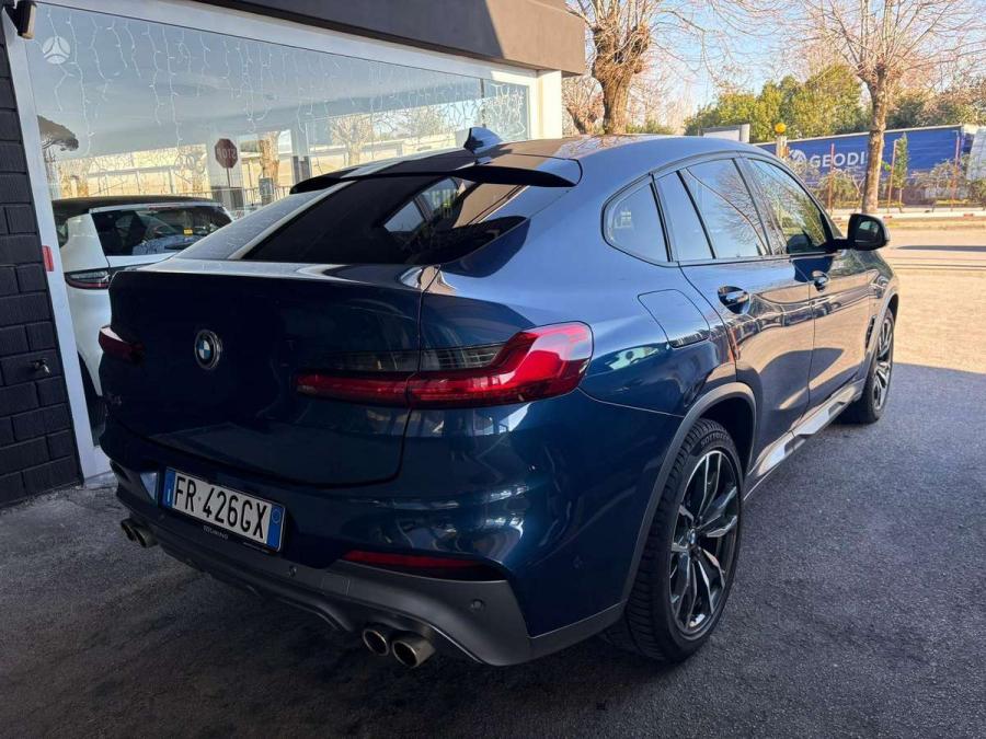 Blue BMW X4 2018 in Vilnius, with an engine capacity of 2.00 L and mileage of 257 thousand km for 25500 €, photo 5 on AUTOMOTO.COM.LV