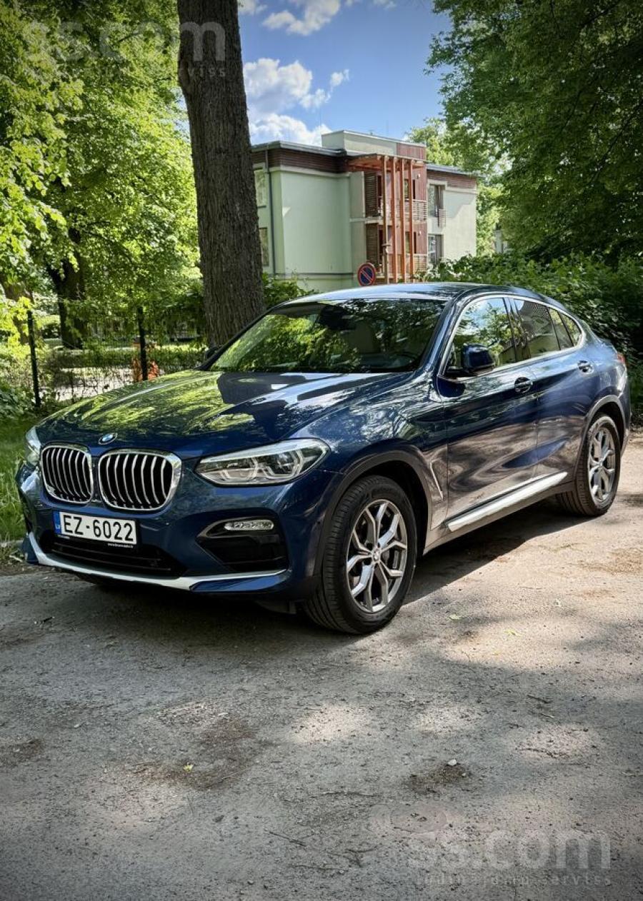 Zils BMW X4 2018 Rīga, ar dzinēja tilpumu 2.00 L un nobraukumu 70 tūkst. km par 27400 €, foto 10 vietnē AUTOMOTO.COM.LV