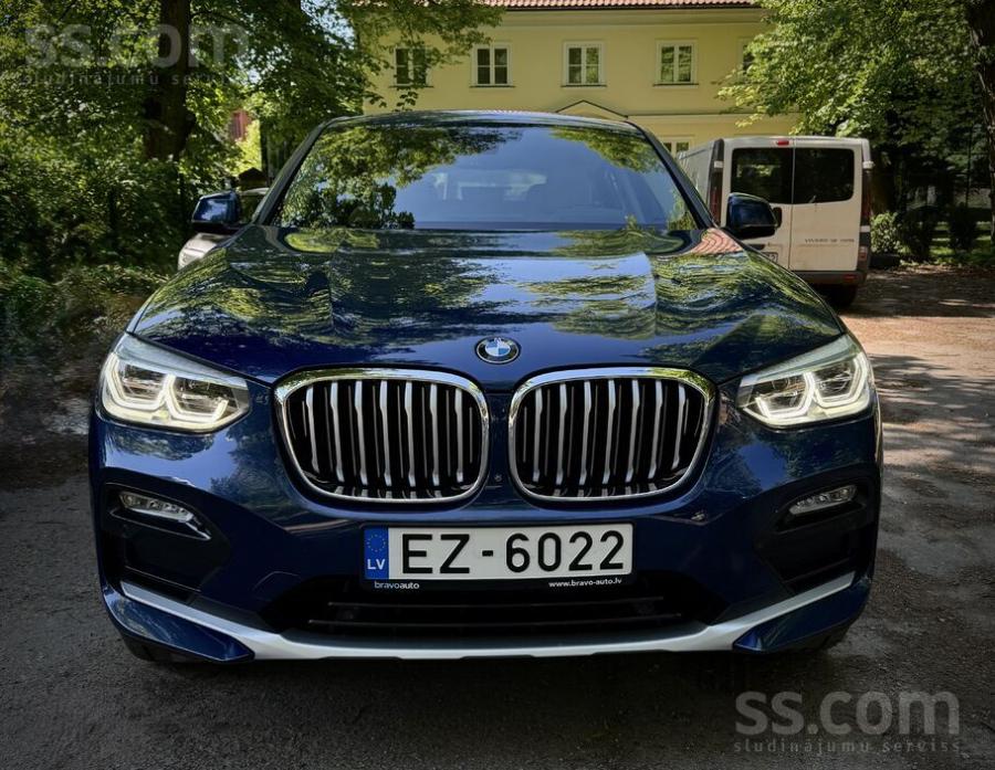 Zils BMW X4 2018 Rīga, ar dzinēja tilpumu 2.00 L un nobraukumu 70 tūkst. km par 27400 €, foto 11 vietnē AUTOMOTO.COM.LV