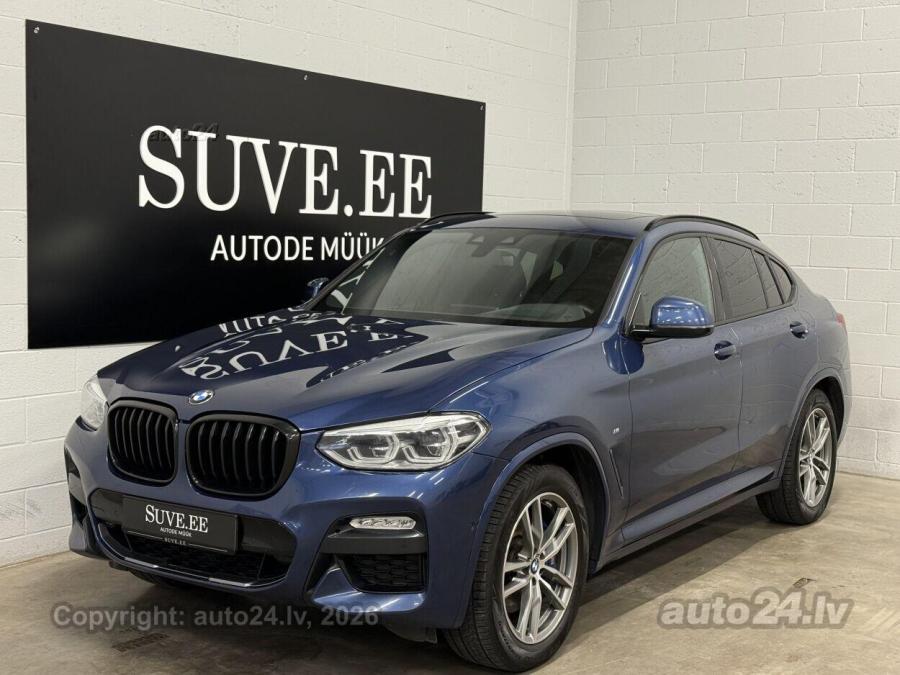Zils BMW X4 2019 Tallina, ar dzinēja tilpumu 3.00 L un nobraukumu 131 tūkst. km par 30995 €, foto 1 vietnē AUTOMOTO.COM.LV