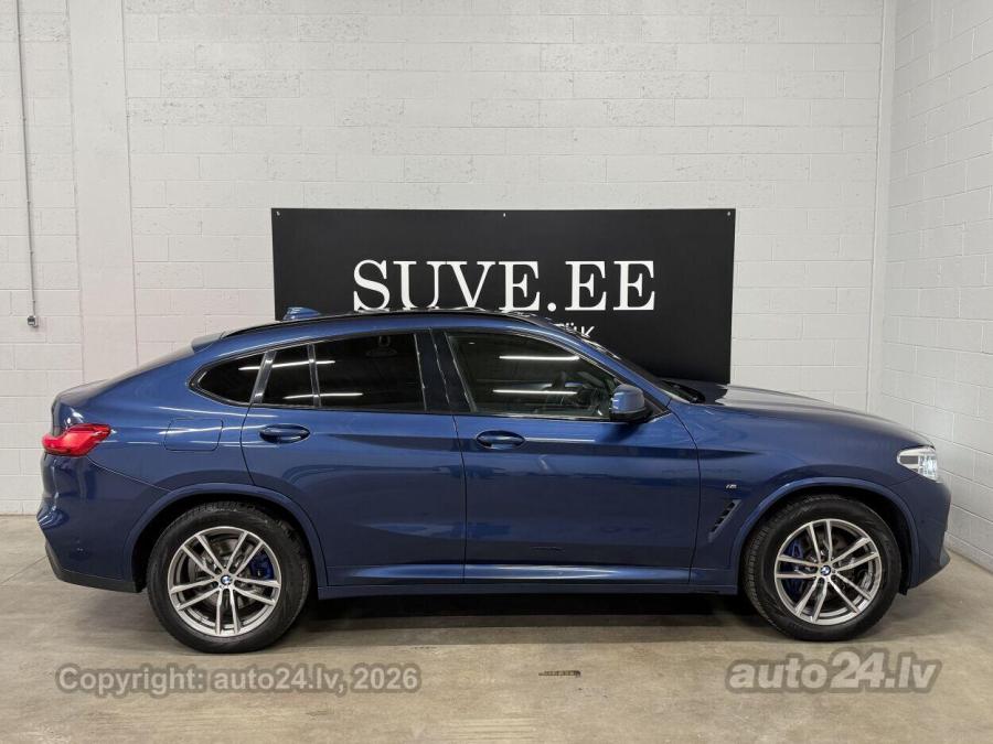 Zils BMW X4 2019 Tallina, ar dzinēja tilpumu 3.00 L un nobraukumu 131 tūkst. km par 30995 €, foto 7 vietnē AUTOMOTO.COM.LV