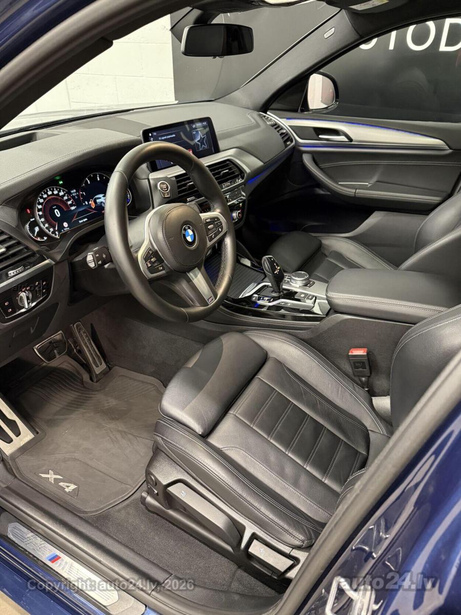 Zils BMW X4 2019 Tallina, ar dzinēja tilpumu 3.00 L un nobraukumu 131 tūkst. km par 30995 €, foto 12 vietnē AUTOMOTO.COM.LV