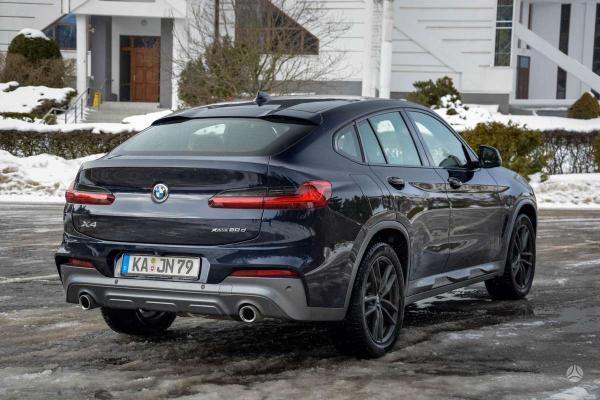 Zils BMW X4 2019 Elektrėnai, ar dzinēja tilpumu 2.00 L un nobraukumu 245 tūkst. km par 24900 €, foto 5 vietnē AUTOMOTO.COM.LV