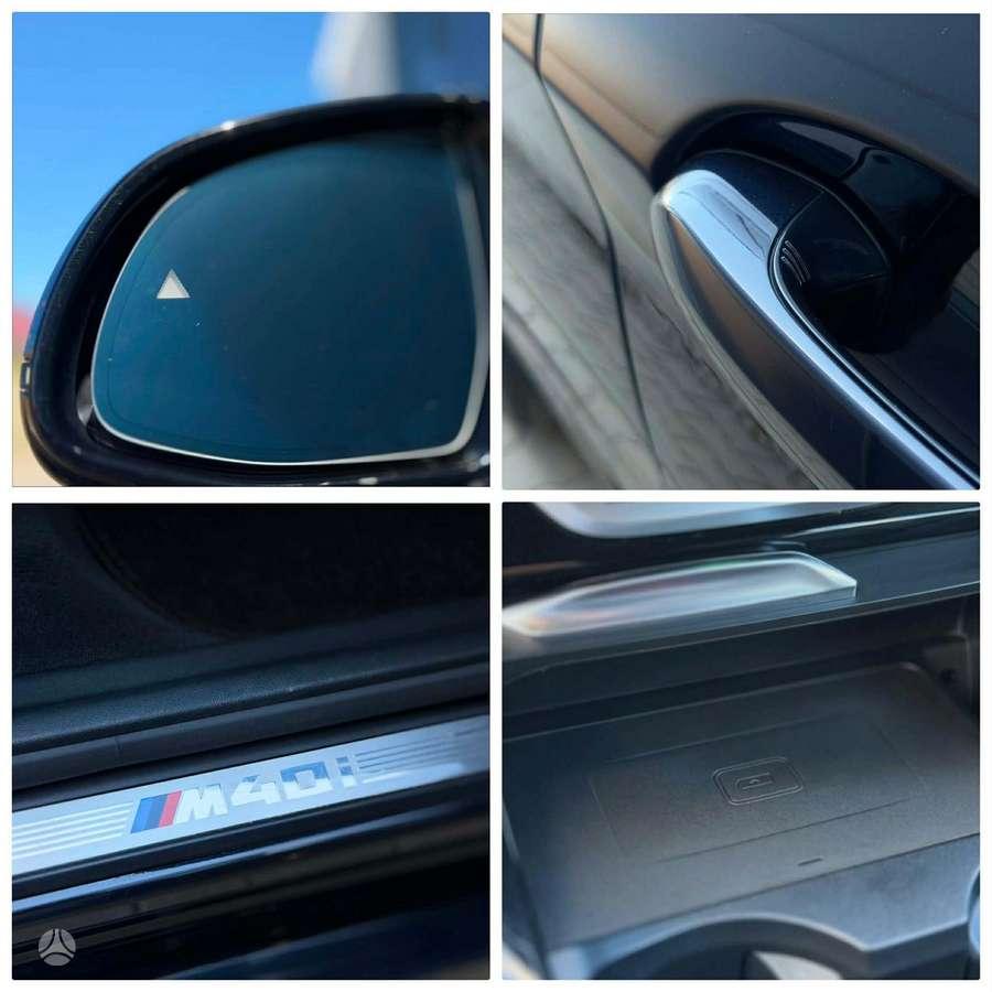 Blue BMW X4 2019 in Vilnius, with an engine capacity of 3.00 L and mileage of 122 thousand km for 33300 €, photo 17 on AUTOMOTO.COM.LV